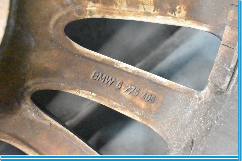 09-15 BMW 535i 550i 750i 750Li F01 F07 19" Allow Wheel Rim W/ Tire Set ...