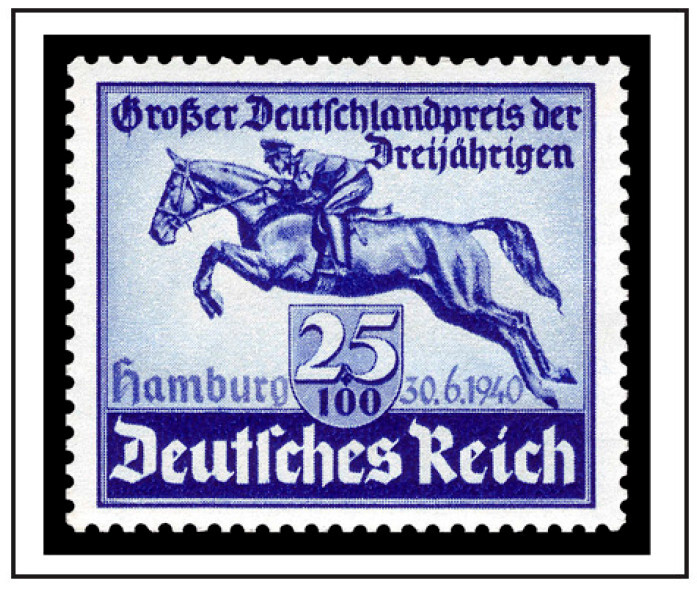 COLOR PRINTED GERMANY III REICH 1933-1945 STAMP ALBUM PAGES (43 illustr ...