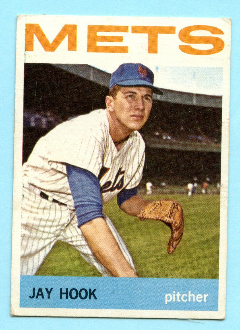 1964 Topps Baseball # 361 Jay Hook -- Mets (VG-EX) Box #739 | eBay