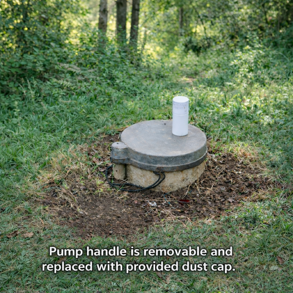 Manual Deep Well Hand Pump Kit – Emergency Backup Water – Up to 150 ft ...