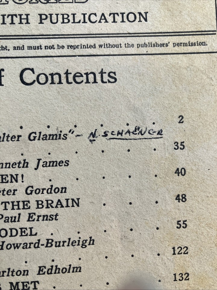 Astounding Stories (Oct. 1933) The Orange God Walter - Glamis | eBay