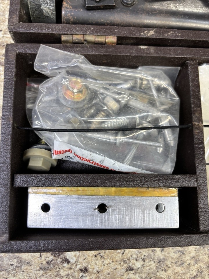 Olympic Fastening Systems ratchet, riveter, various rivets, tool kit ...