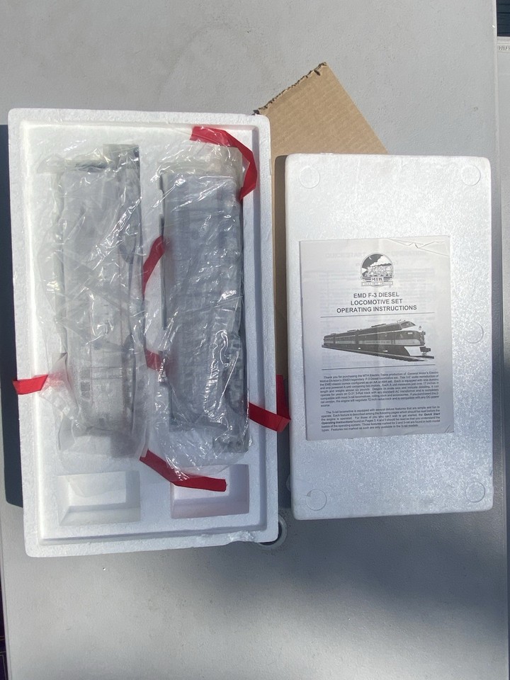NOS MTH EMD F3 AA Burlington MT-2085LP NIB Proto-Sound 1 O Gauge | eBay