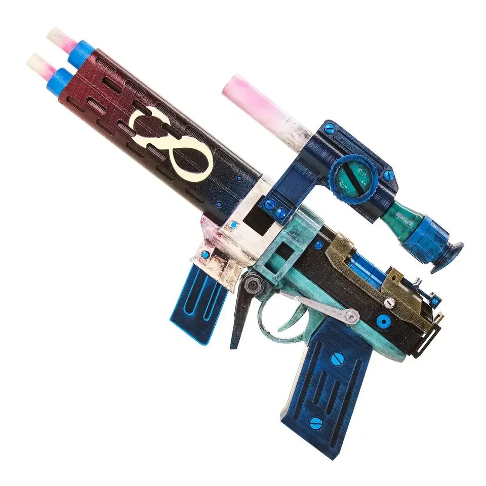 3d printed Infinity Pistol Weapon Borderlands Gun Replica Prop Cosplay ...