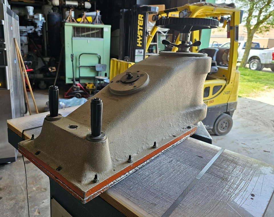 Hudson Machinery F-40 Hydraulic Clicker Die Cutting Press | eBay