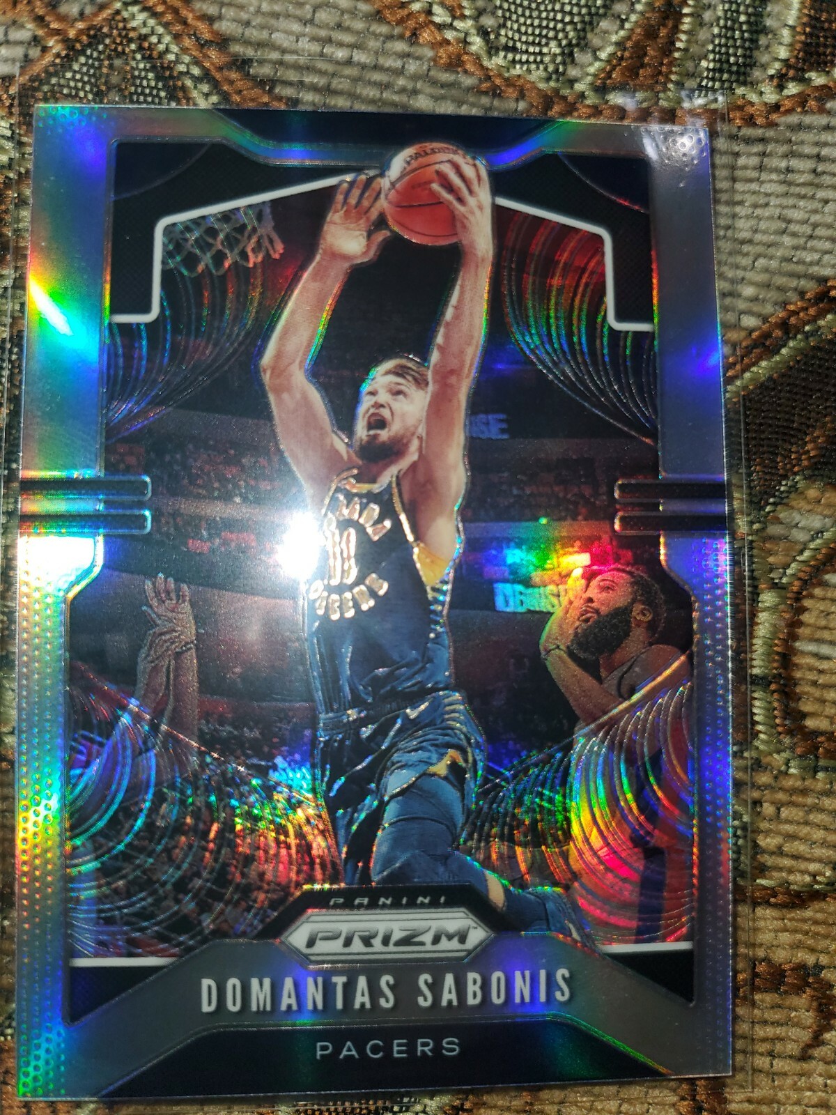 2019-20 Panini Prizm Domantas Sabonis Silver Prizm #215 Indiana Pacers ...