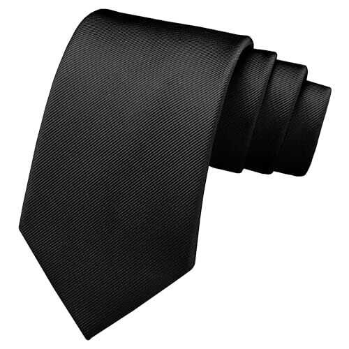 Branduce 3.15"（8cm） Men's Solid Color Formal Woven Necktie + Gift Box ...