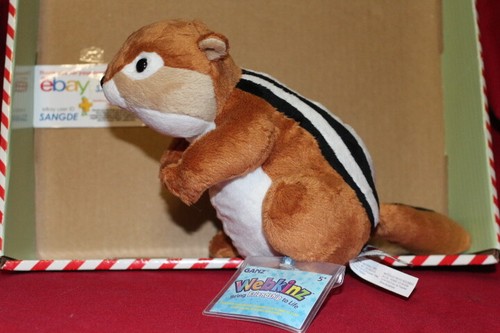WEBKINZ CHIPMUNK-COMES WITH UNUSED/SEALED CODE/TAG-NICE GIFT | eBay