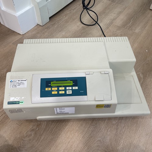 MOLECULAR DEVICES SPECTRA MAX PLUS MICROPLATE SPECTROPHOTOMETER READ | eBay