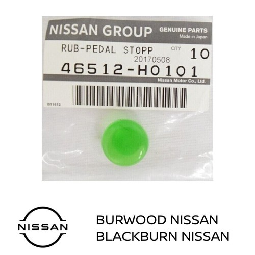 GENUINE NISSAN BRAKE PEDAL RETURN STOPPER 46512-H0101 | eBay Australia