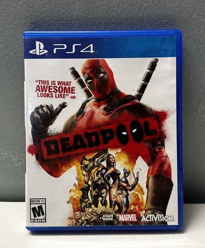Deadpool (Sony PlayStation 4, 2015) PS4 Tested Working Fast Shipping ...