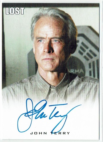 Lost Archives 2010 Auto Autograph Card John Terry as Dr. Christian ...
