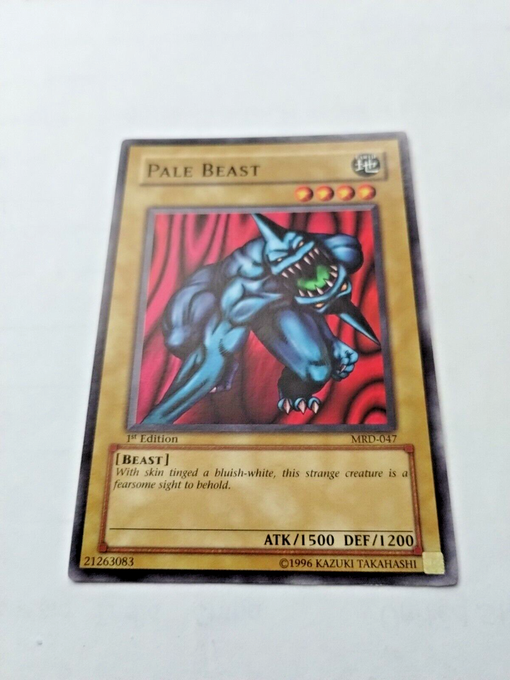 Yu-Gi-Oh! TCG Pale Beast Metal Raiders MRD-047 1st Edition Common ...