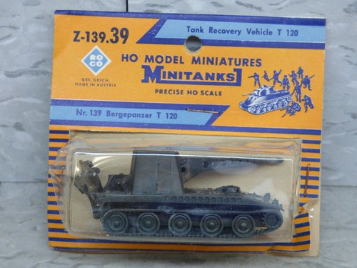 Roco Minitanks (NEW) 1/87 Modern US T-120 Armored Tank Recovery Vehicle ...