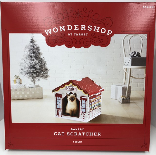 Wondershop Holiday Christmas RV Camper Cat Scratcher House Target 2019 ...