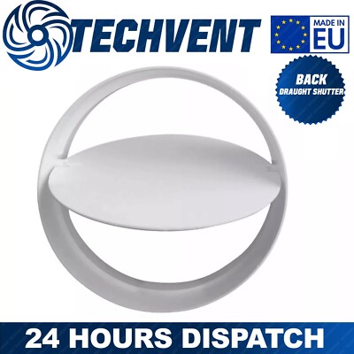 4",5",6",8" Backdraught Shutter Non-Return Damper Flap to Connect Duct ...
