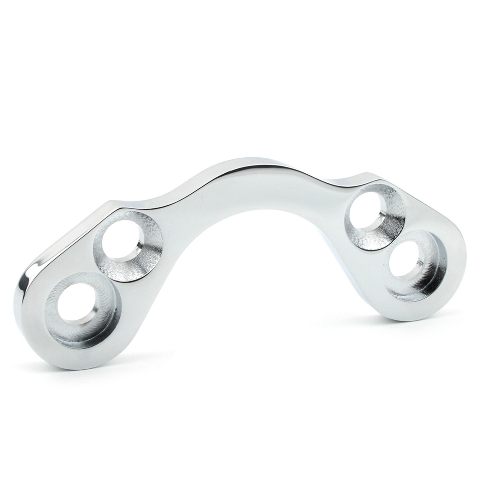 Motorcycle Springer Handlebar Tree Adapter Top Clamp 4.75 3.5 Riser For ...