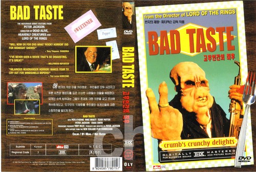 BAD TASTE (1987) - Peter Jackson, Terry Potter, Pete O'Herne DVD NEW | eBay