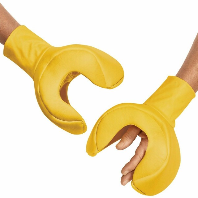 Adult's LEGO® Iconic Yellow Hands Gloves Costume Accessory | eBay