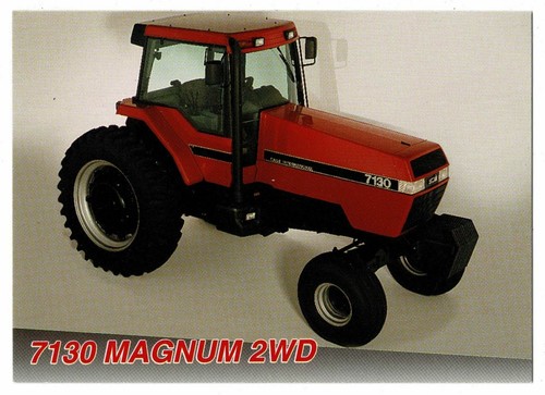 Case IH 7130 Magnum 2WD Tractor Ertl Collector Card - C9 | eBay