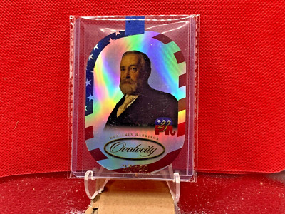 BENJAMIN HARRISON - 2023 PIECES OF THE PAST OVALOCITY EDITION #348 /50 ...