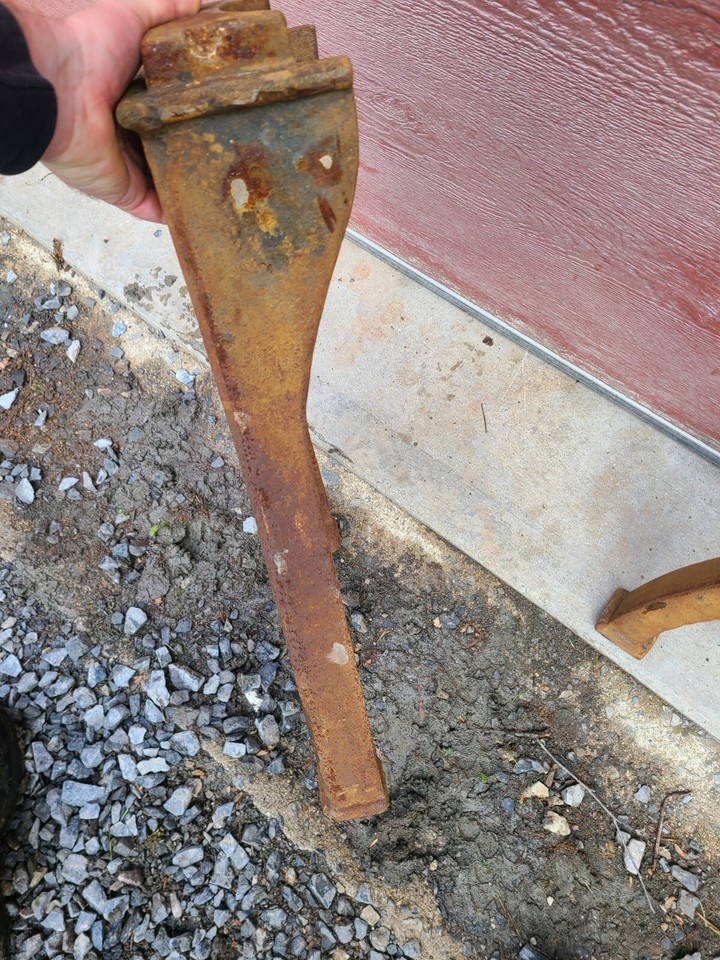 Antique Cast Iron Legs Industrial Table Base Lathe Excelsior RePurpose ...