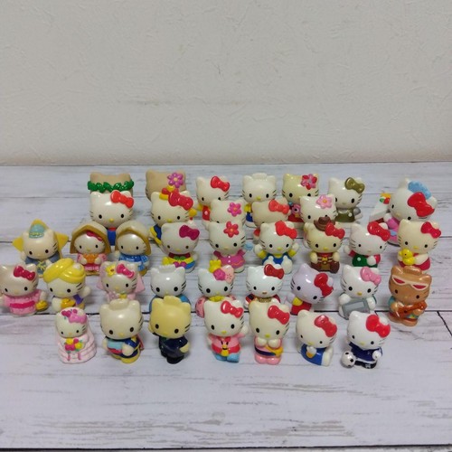 Sanrio Goods Vintage Hello Kitty Mini Figures Set of 37 Rare Collection ...