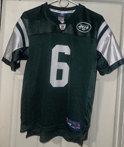 Mark Sanchez NY Jets Reebok Green Jersey Kids Boys Large 14-16 NFL ...