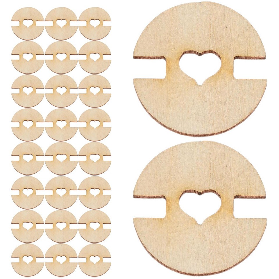 100 Pcs Hat Pom Button Crafts Handmade Wooden Buttons Diy Clothing | eBay Australia