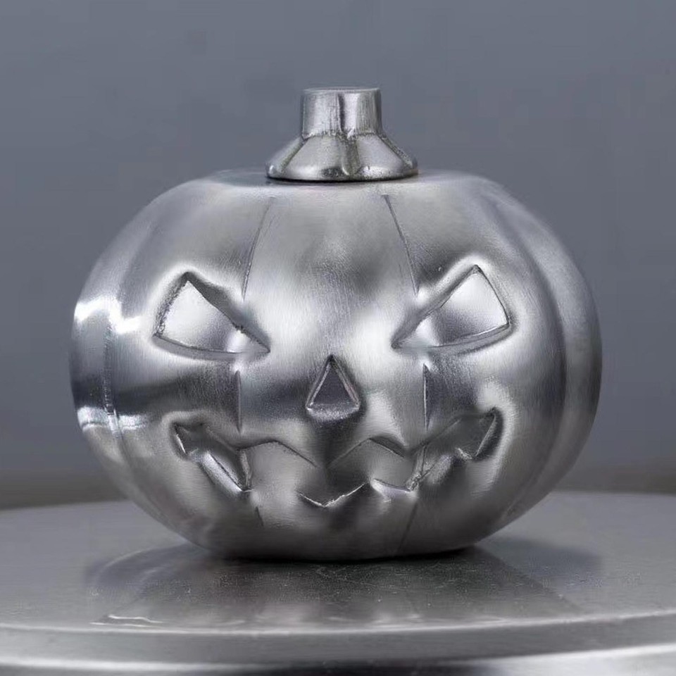 Reusable Stainless Steel Ice Cube Pumpkin Shaped Reusable Metal Whiskey ...