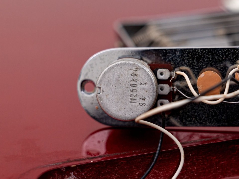 1989 Fender Telecaster Custom ‘62 Vintage Reissue TL62B-650 Candy Apple ...