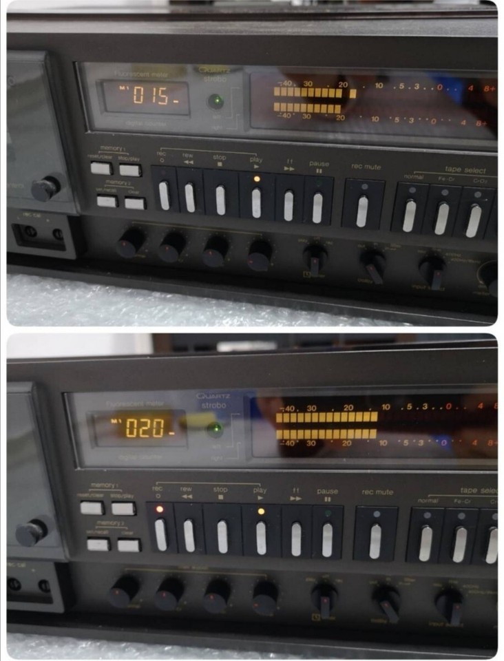 Technics RS-M95 Cassette Deck Vintage Audio Stereo Tape Deck Tested ...