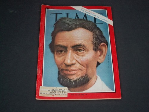 1963 MAY 10 TIME MAGAZINE - ABRAHAM LINCOLN - T 1928 | eBay