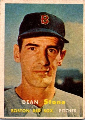 1957 TOPPS BASEBALL #381 DEAN STONE MID GRADE JF | eBay