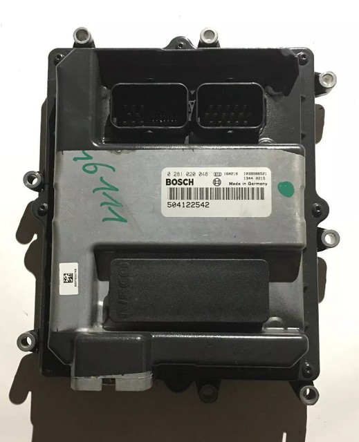IVECO EDC 504 122 542 Bosh 0 281 020 048 Case FPT 504122542 ECM ECU for ...