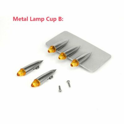 LESU Alloy LED Lamp Cup Lights Spotlight for TAMIYA King Tractor Truck ...