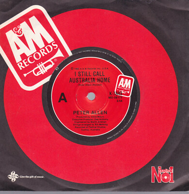 PETER ALLEN I Still Call Australia Home 45 SirH70 | eBay Australia