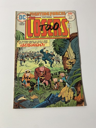 Our Fighting Forces Featuring The Losers #154 DC Comics Bronze Age | eBay