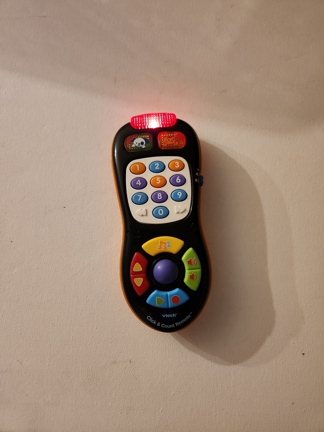 VTech Click and Count Remote Learning Toy Pretend Play Musical Toddler ...