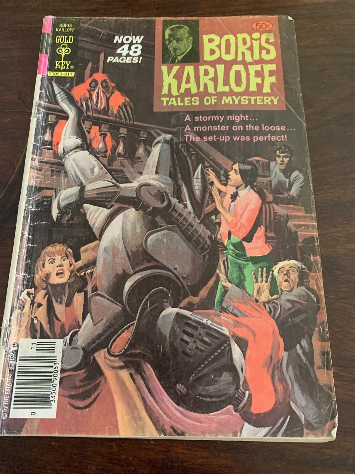 Gold Key BORIS KARLOFF TALES OF MYSTERY #86 (1978) The Marble Fortune ...