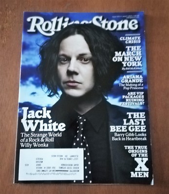 Rolling Stone Magazine June 6, 2014 - Jack White - Ariana Grande ...