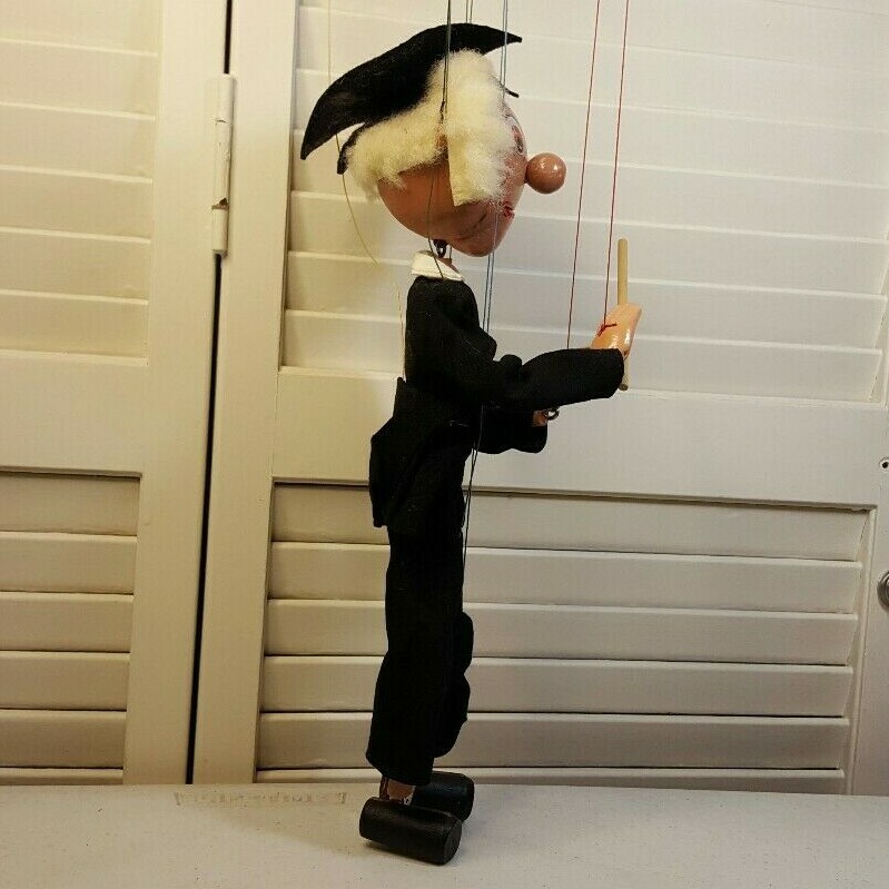 1960's SCHOOLMASTER SM Toy Marionette Vintage Pelham Puppets (England ...