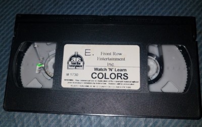WATCH N LEARN COLORS AGES 3-6 [Vhs] No Box 82554173034| eBay