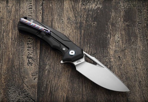 Dreamtech Folding Knife 3.25" Bohler M390 Steel Blade Titanium ...