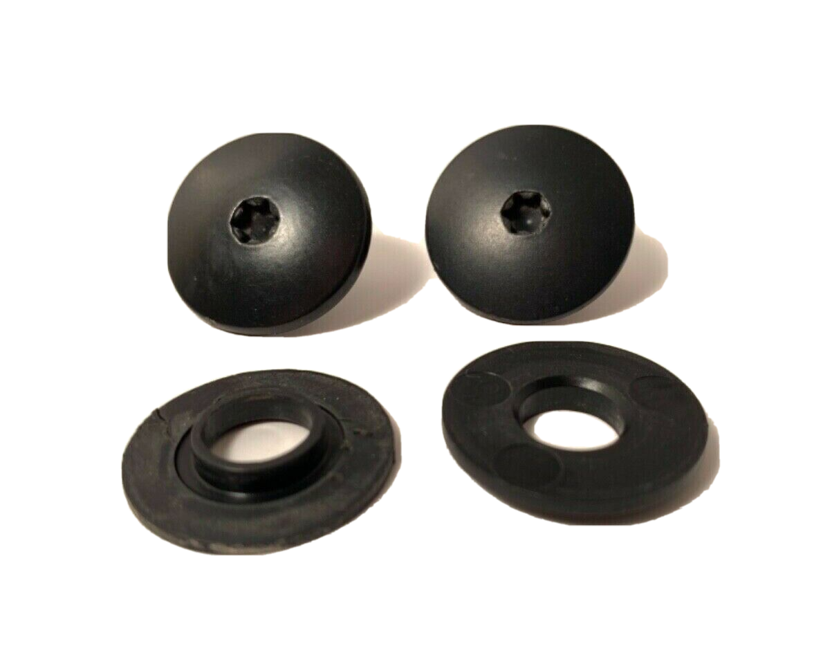 2 Bolts 2 Bushings Rear Window Lift Gate Glass Hinges 02-05 Explorer ...