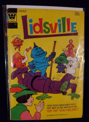 LIDSVILLE - #5 / Sid & Marty Krofft Comic Book / 1973 Whitman ...