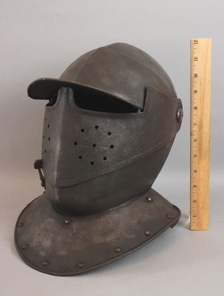 Helmet Hand Forged Armor Iron 16thC Soldiers Helmet, Grand Tour | eBay