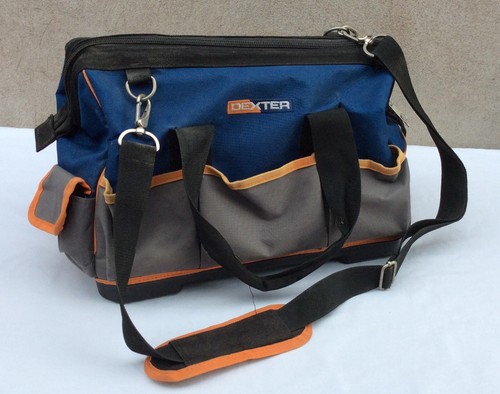 Sac a outils bandoulière - 25L - DEXTER - Polyester/PVC - L. 40 cm | eBay