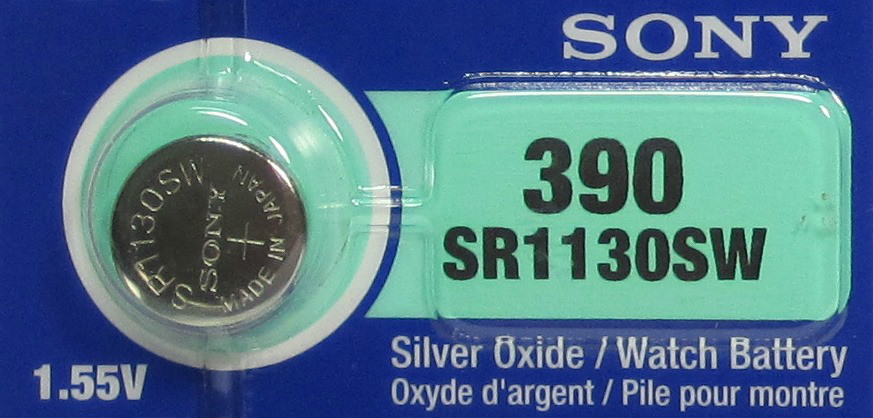 1 Sony Silver Oxide SR1130SW SR1130W SR1130 1.55V Watch Battery | eBay