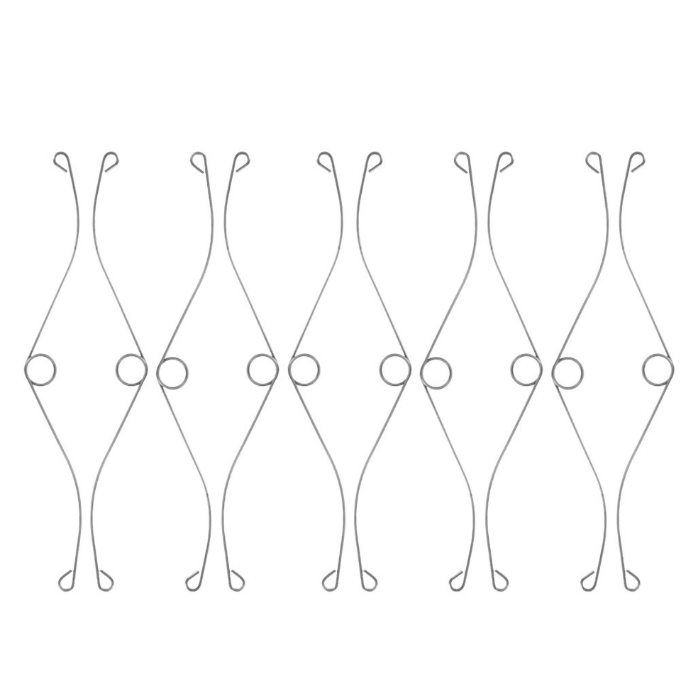 10pcs Bathroom Exhaust Fan Spring Clips - Ceiling Vent Cover Spring ...